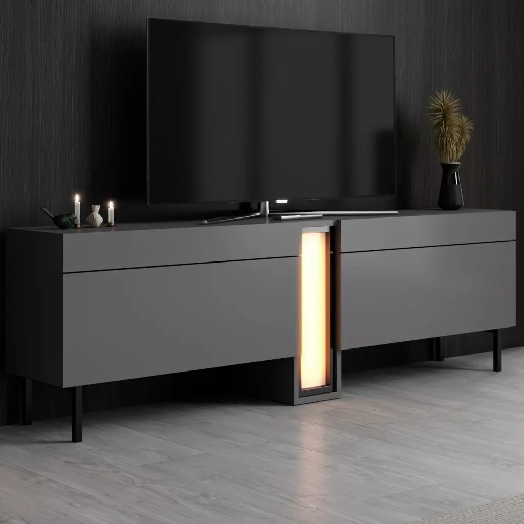 Hanah Home TV komoda, Antracit