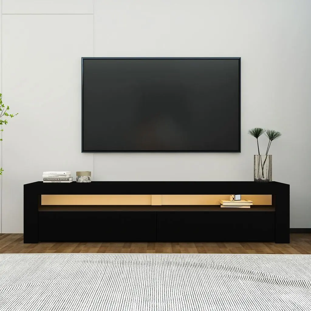 Hanah Home TV komoda, Crna