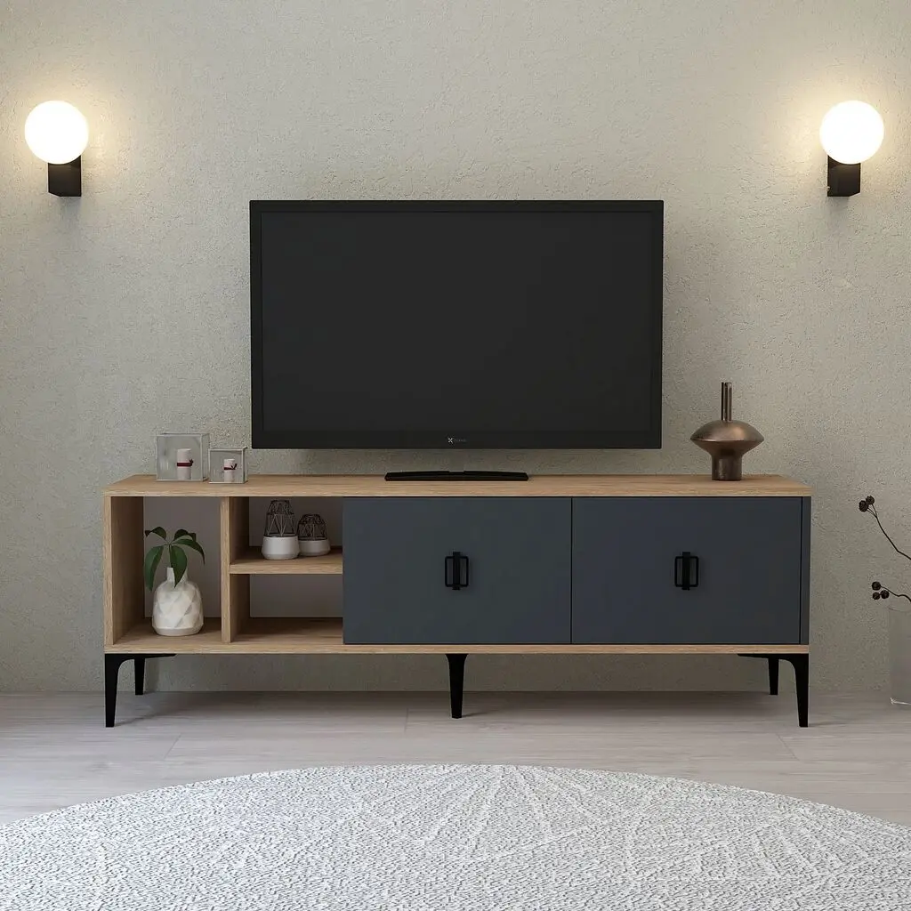 Hanah Home TV komoda, Antracit