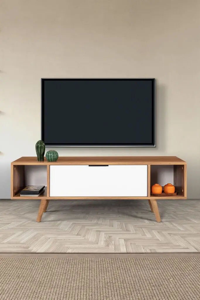 Hanah Home TV komoda, Smeđa