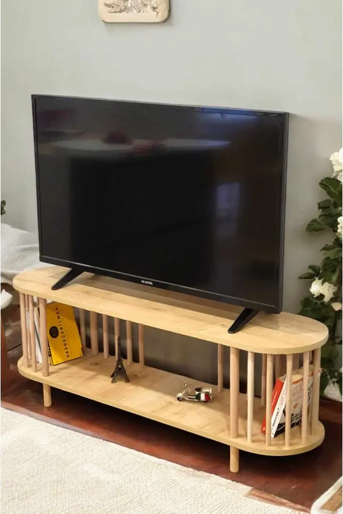 Hanah Home TV komoda, Krem