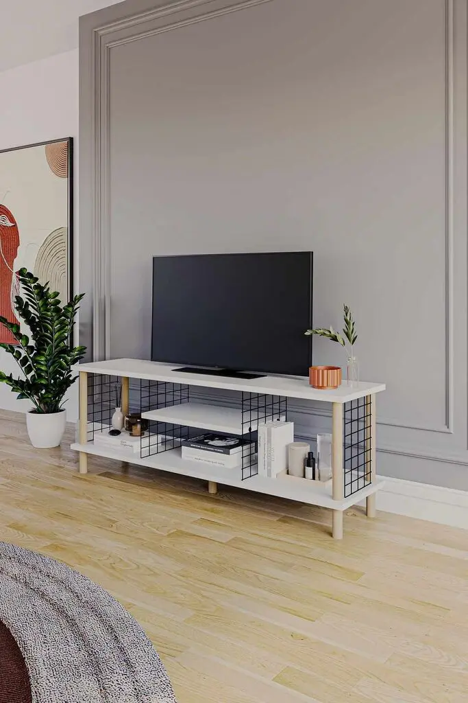 Hanah Home TV komoda, Bela