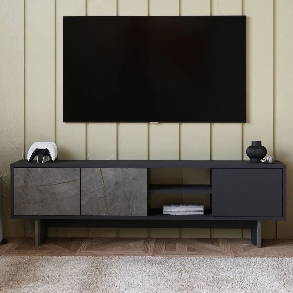 Hanah Home TV komoda, Antracit