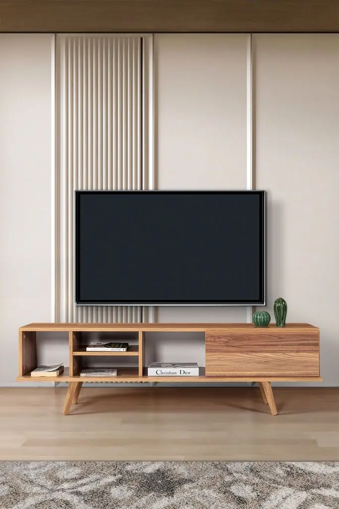 Hanah Home TV komoda, Krem
