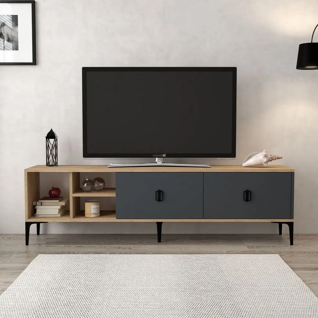 Hanah Home TV komoda, Antracit