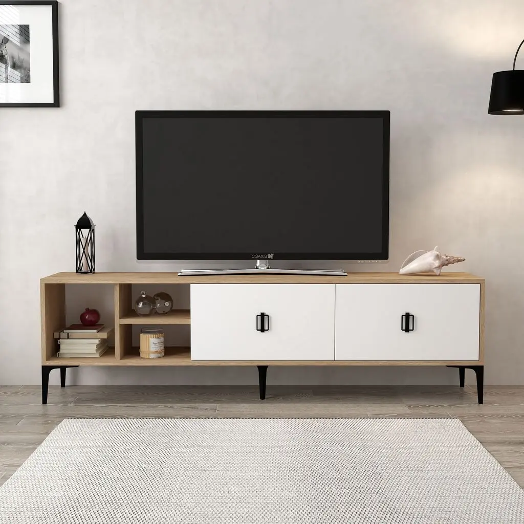 Hanah Home TV komoda, Krem