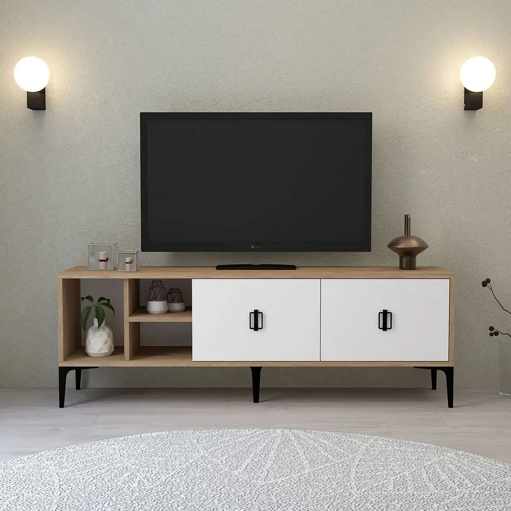 Hanah Home TV komoda, Krem