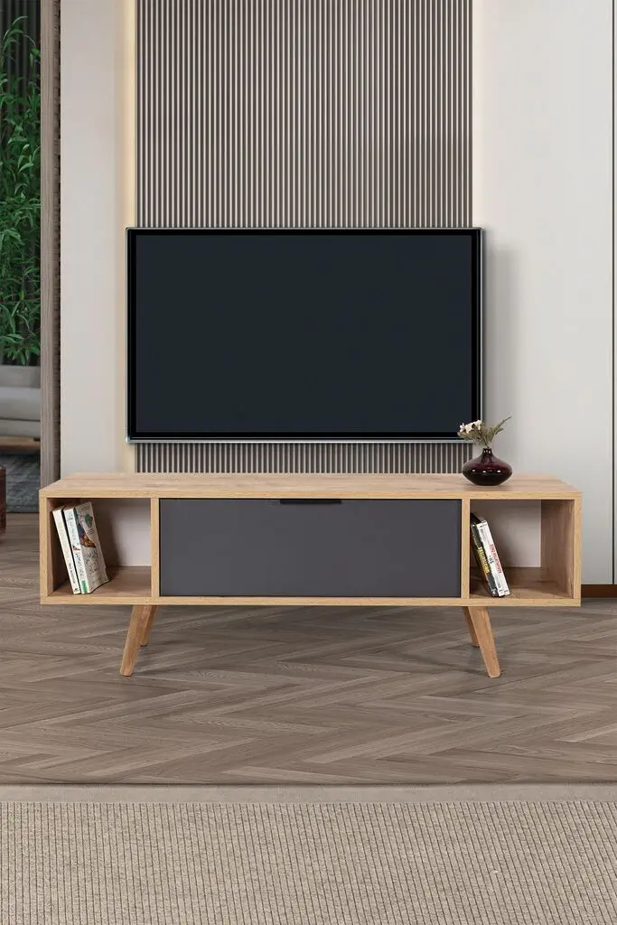 Hanah Home TV komoda, Antracit