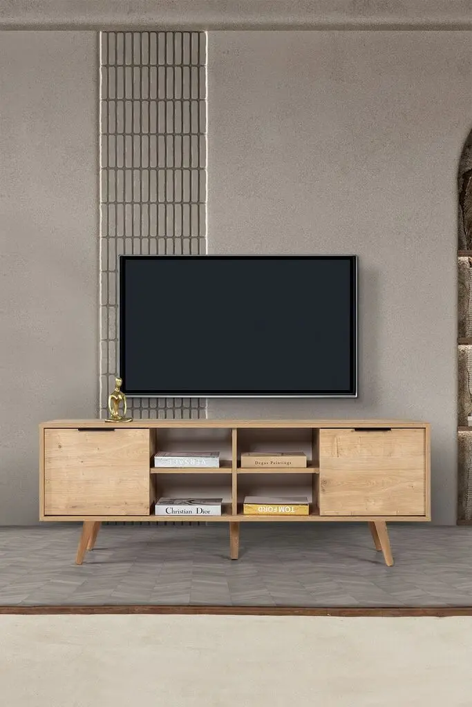 Hanah Home TV komoda, Krem
