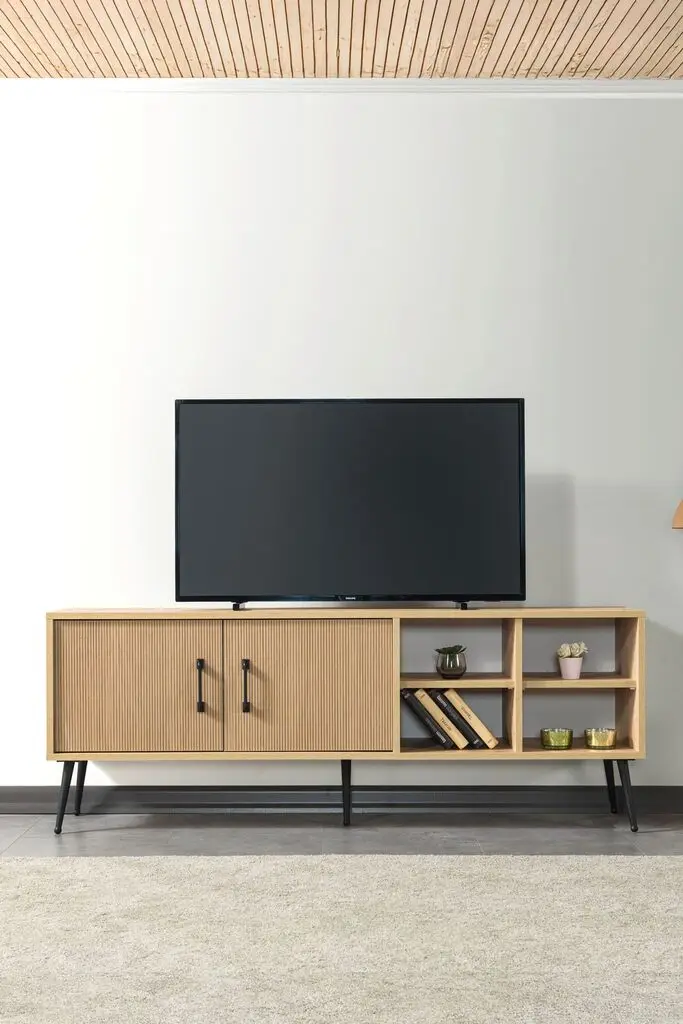 Hanah Home TV komoda, Krem