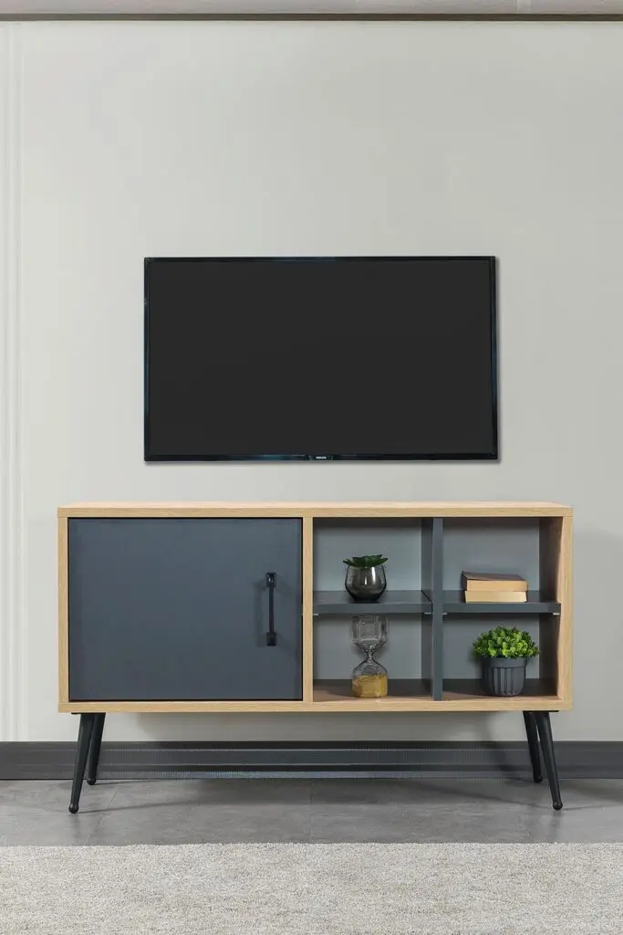 Hanah Home TV komoda, Antracit
