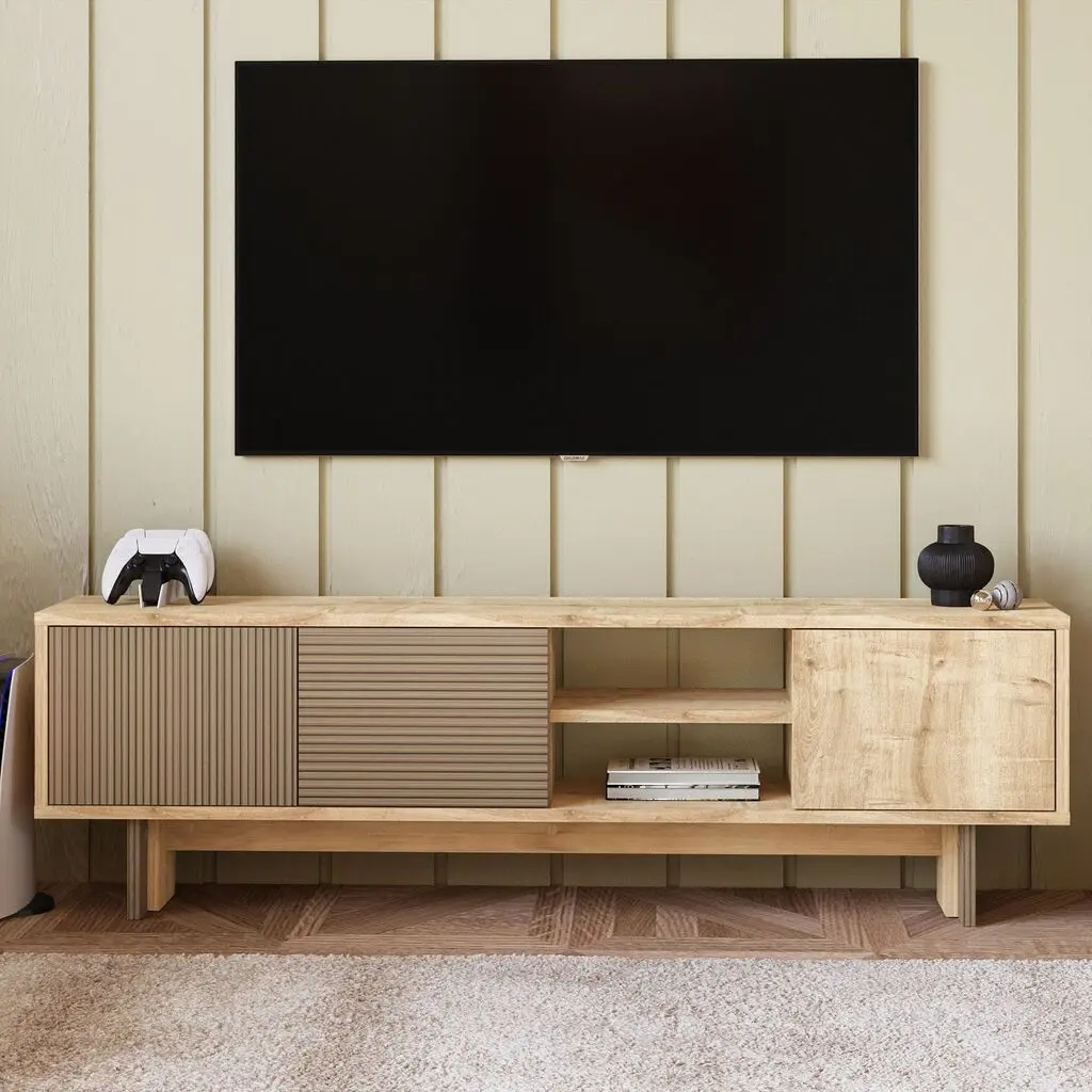 Hanah Home TV komoda, Krem