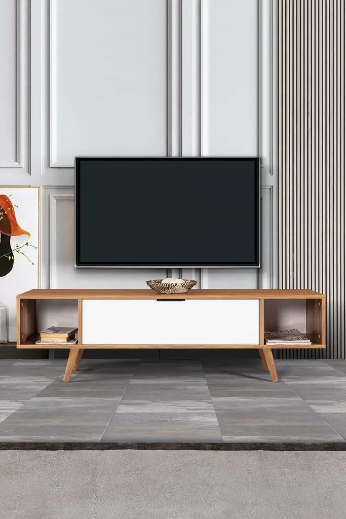 Hanah Home TV komoda, Smeđa