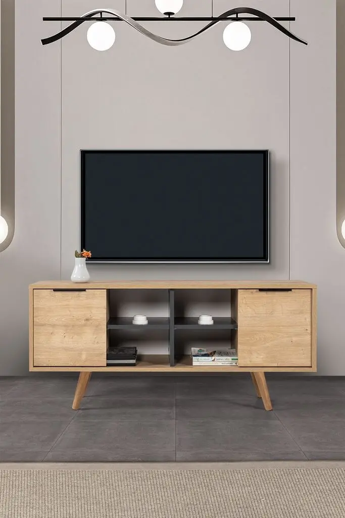 Hanah Home TV komoda, Antracit