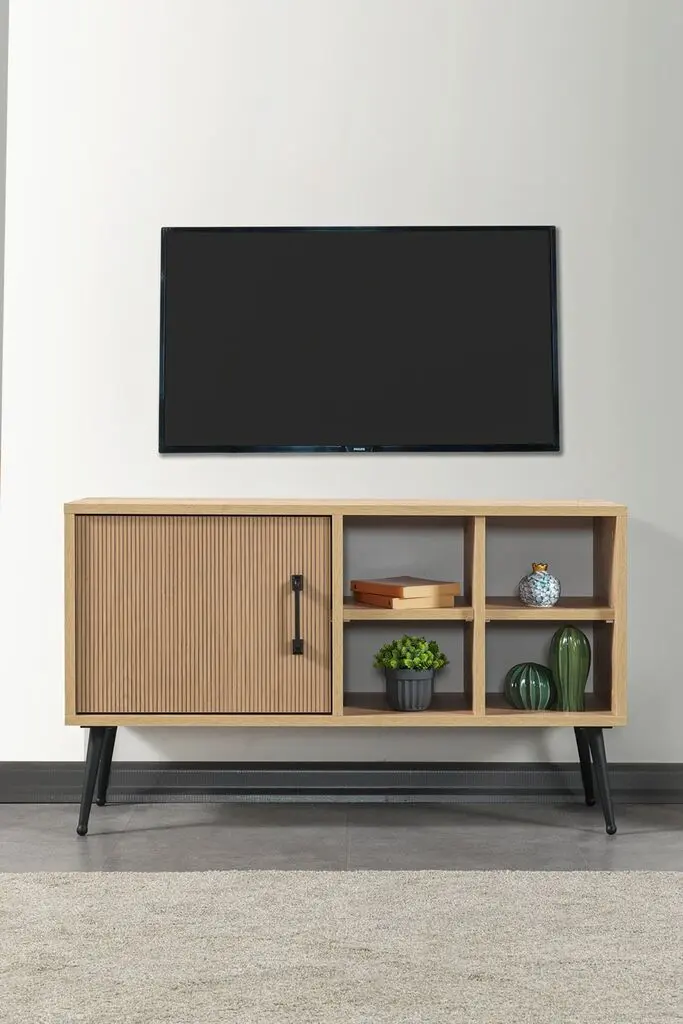 Hanah Home TV komoda, Krem