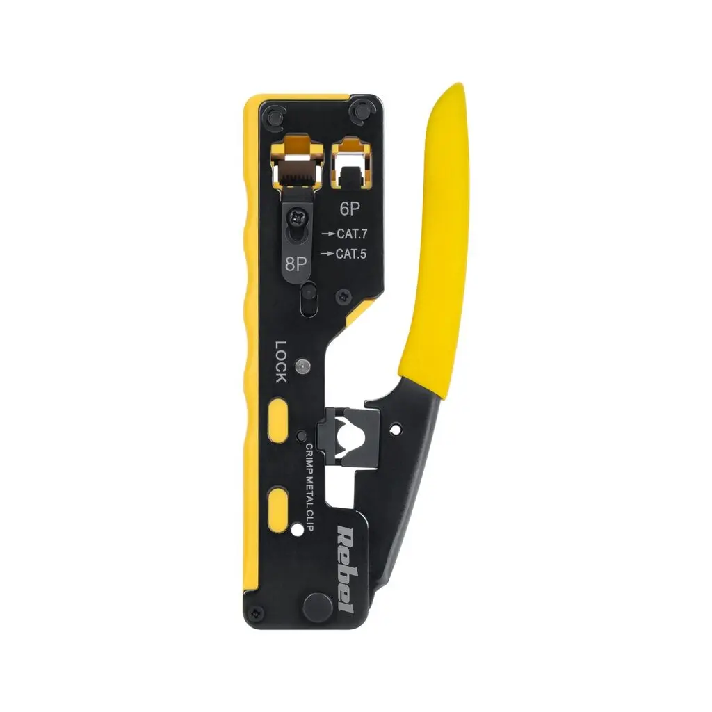 Rebel Klešta za krimpovanje prolaznih RJ45 i RJ12 konektora RB-1006