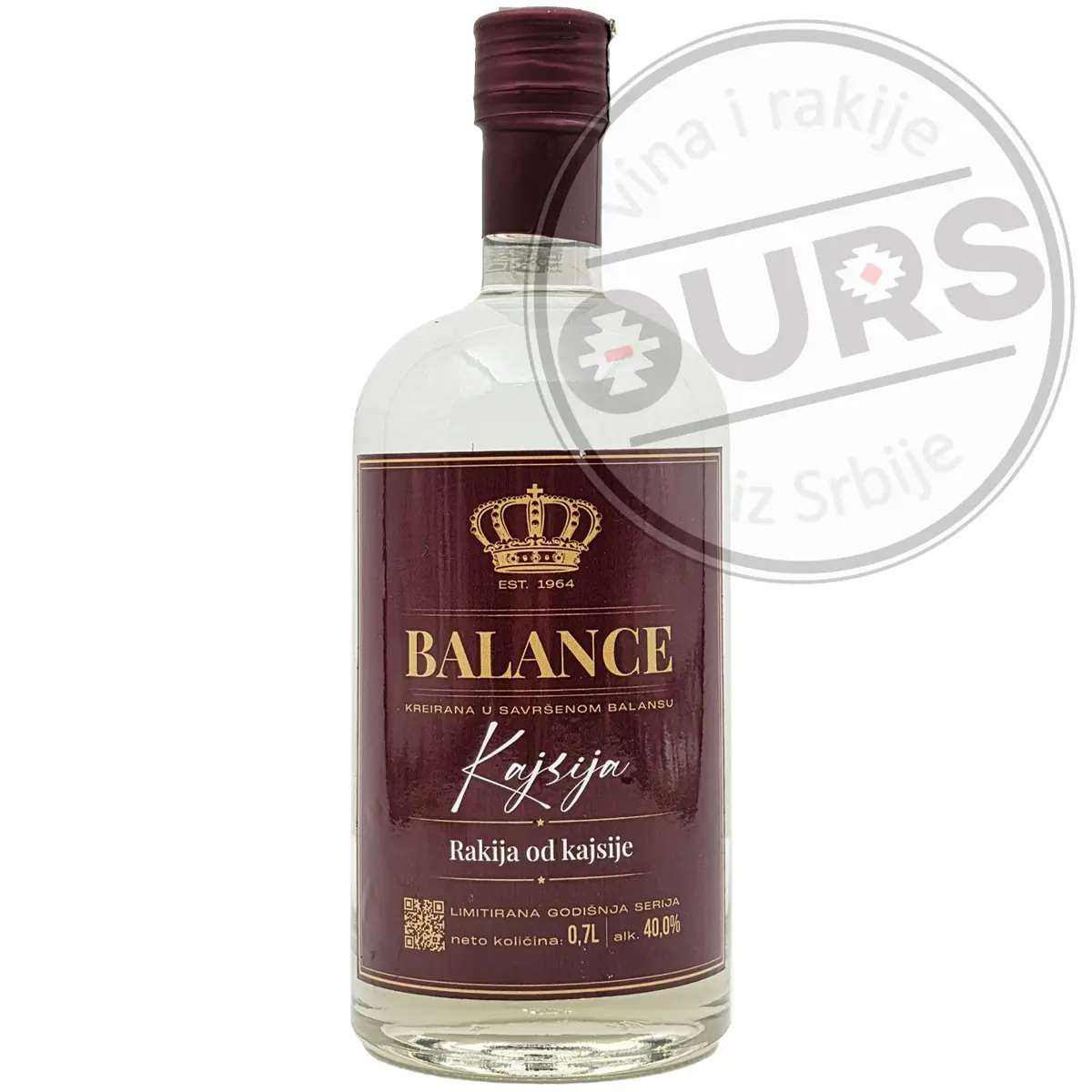 Zlatna Kruna Balance Kajsija 0,7L