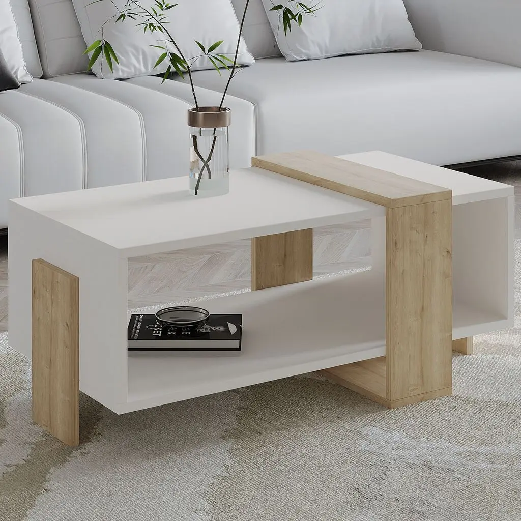 Hanah Home Stočić za kafu, Beli