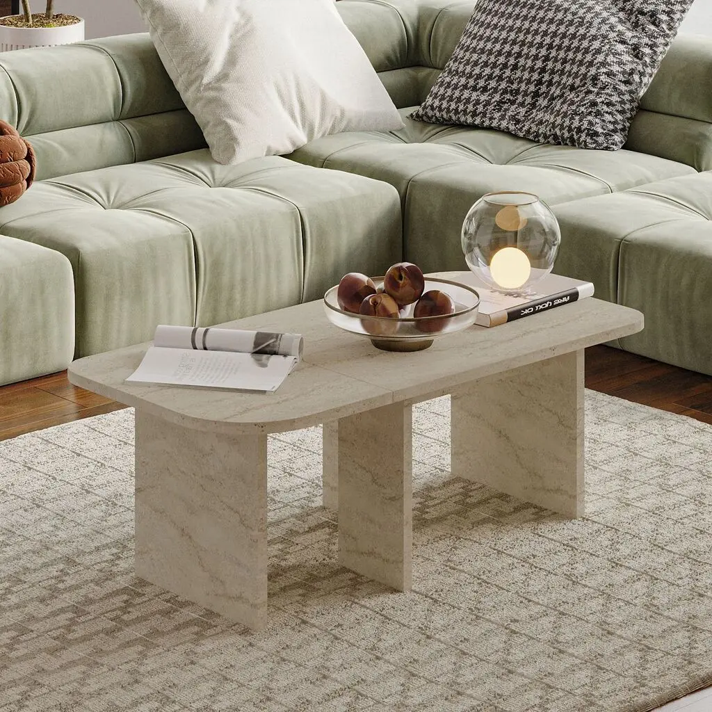 Hanah Home Set stola za kafu, Bež
