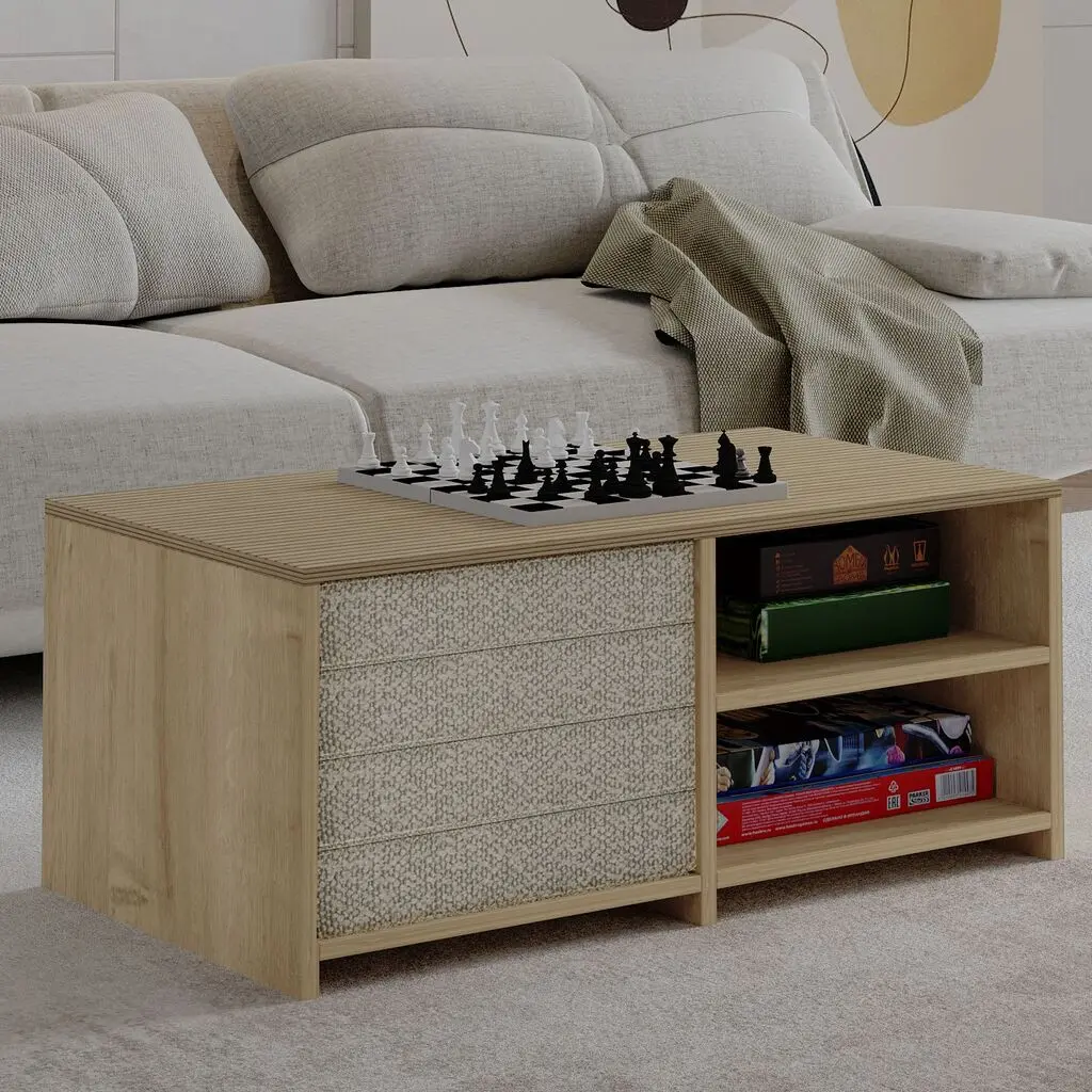 Hanah Home Set kafenog stočića, Krem
