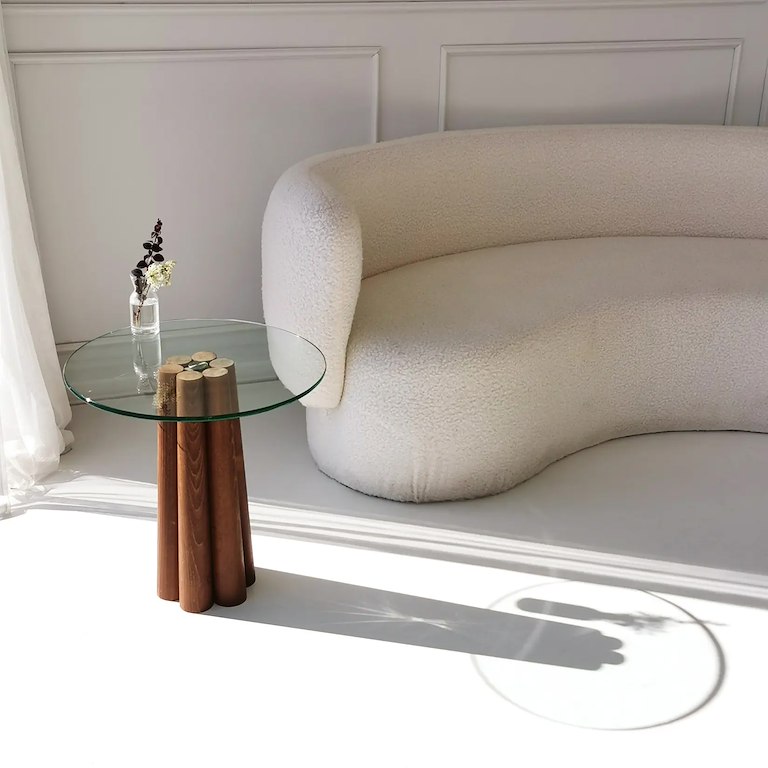Hanah Home Klub sto Thales 50x50x50cm Orah