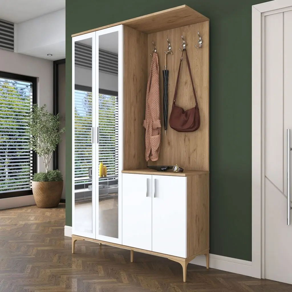Hanah Home Panel za predsoblje, Bela