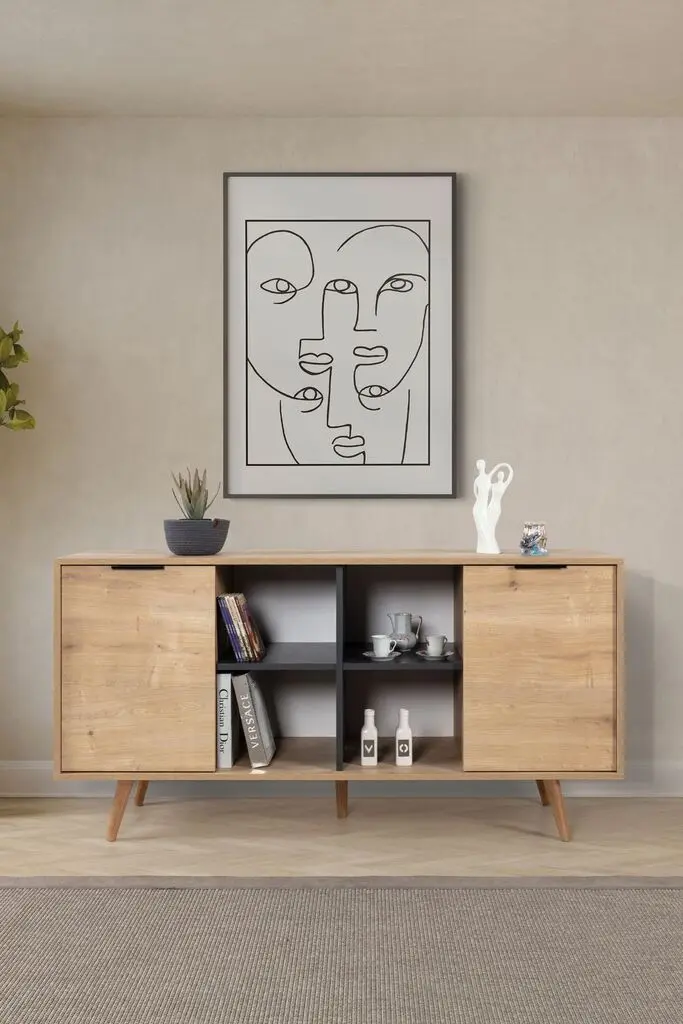 Hanah Home Komoda, Bež