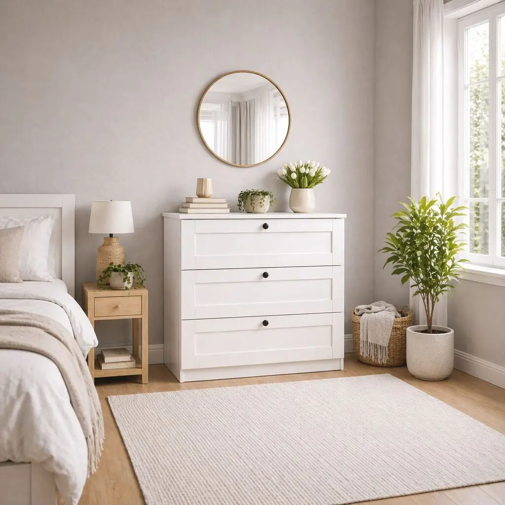 Hanah Home Komoda, Bela