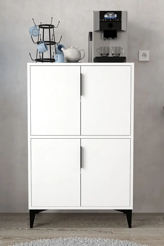 Hanah Home Multifunkcionalna komoda, Bela