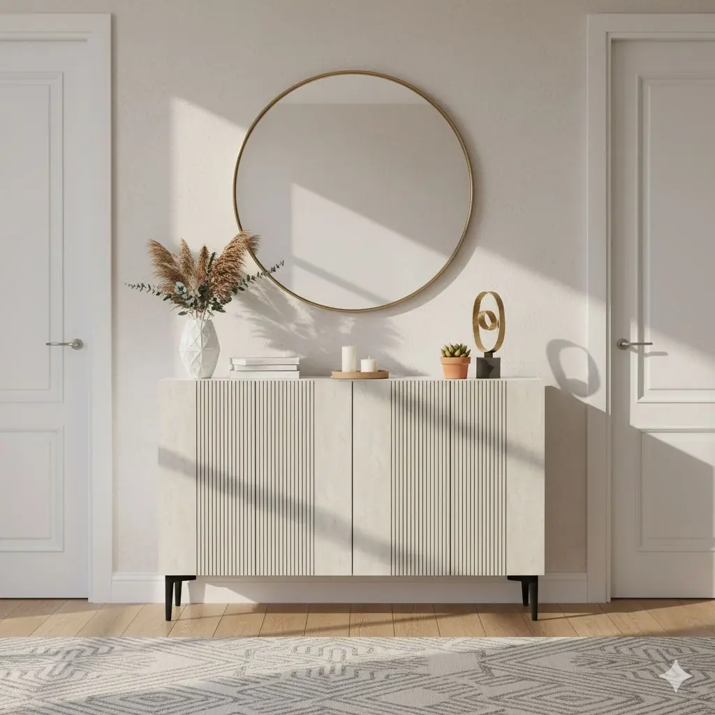 Hanah Home Komoda, 120x75x32cm, Bež