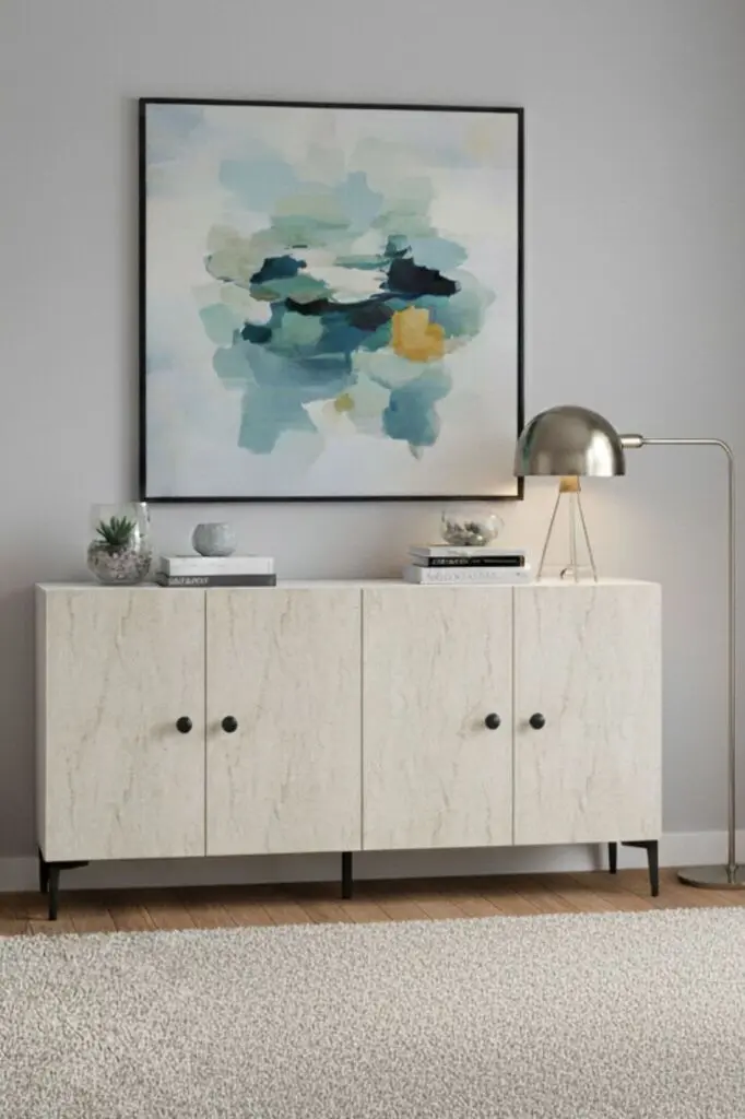 Hanah Home Komoda, 150x75x32cm, Bež