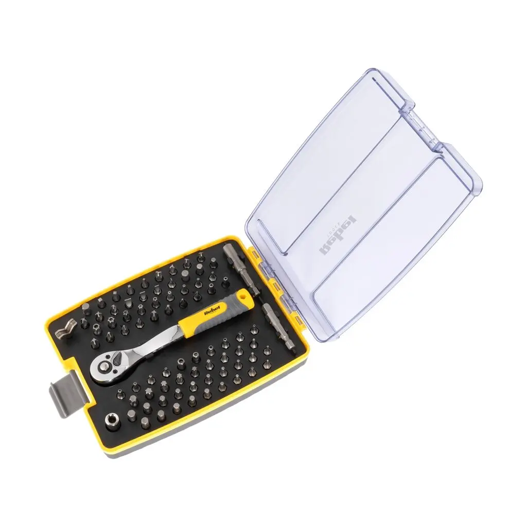 Rebel Set ključeva sa čegrtaljkom i bitovima Tools RB-1151, 80 komada