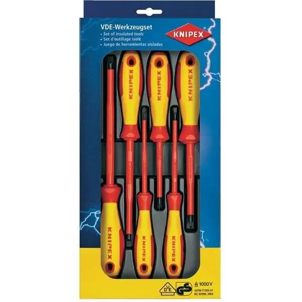 KNIPEX Set odvijača 6/1 00 20 12 V01