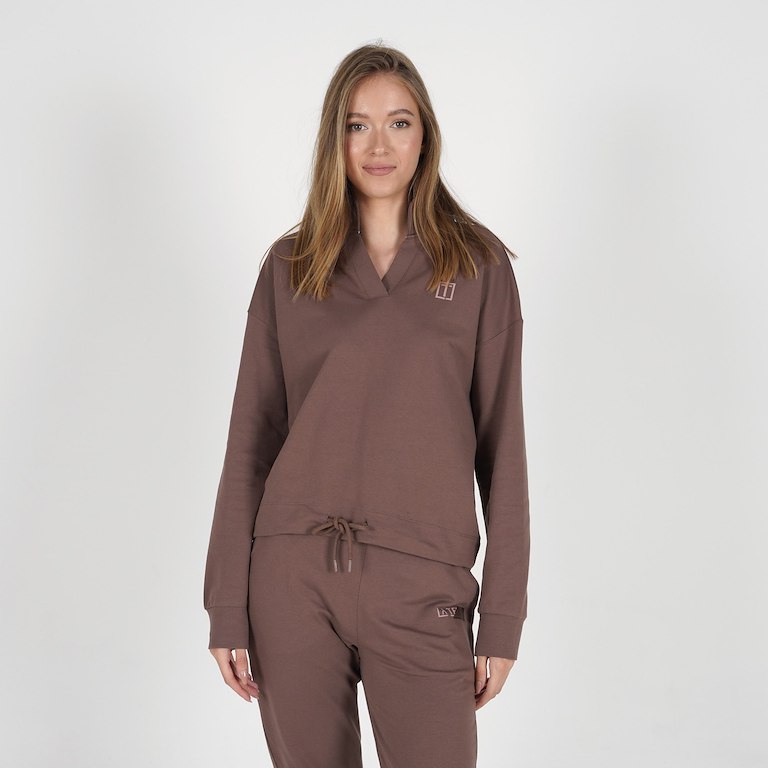 LA TERRA Duks ximena half zip W