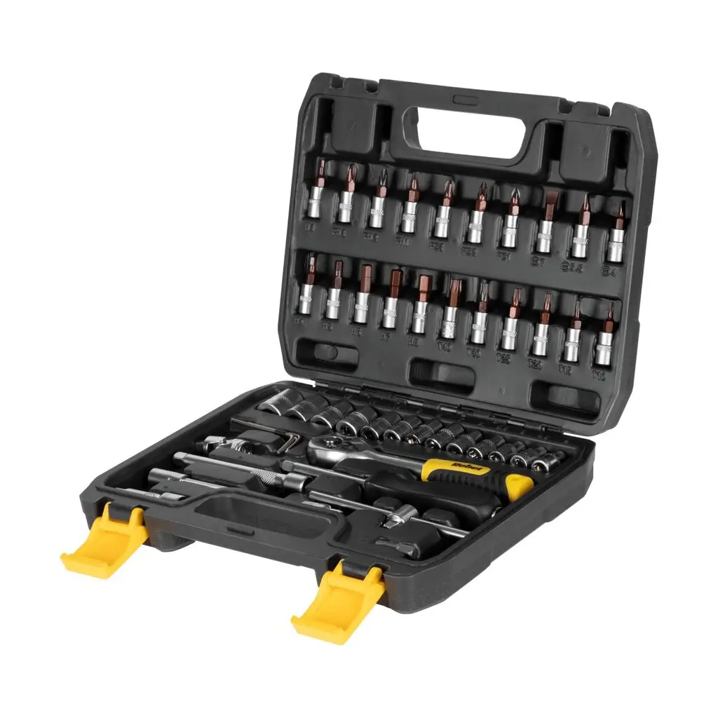 Rebel Set alata sa čegrtaljkom Tools RB-1153, 46 komada