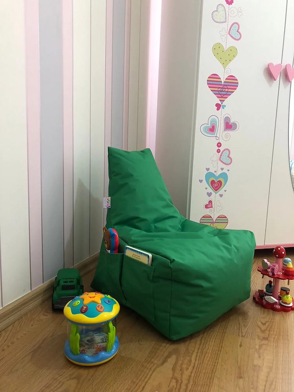 Atelier del Sofa Lazy bag 45cm Zeleni
