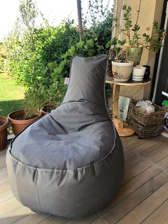 Atelier del Sofa Lazy bag Sivi