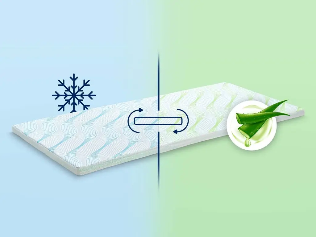 Dormeo Prostirka za dušek Aloe Vera Vitalis 2u1, 160x190x5cm