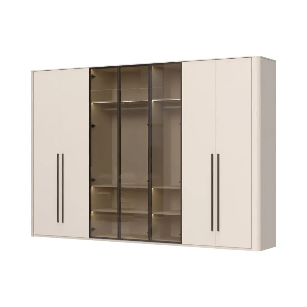Jela Ormar Rondo P7-3AL/RO, 333x225x56cm, Bež