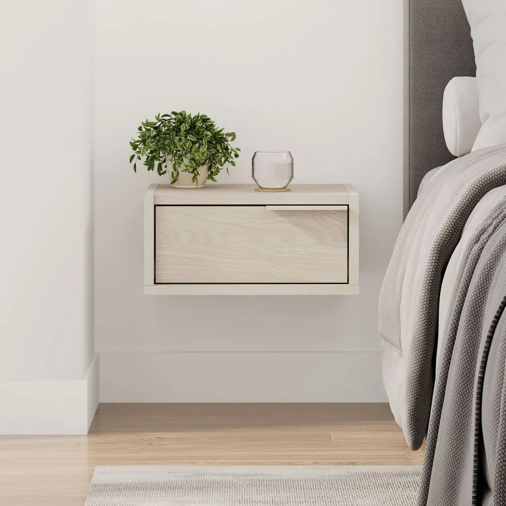 Hanah Home Noćni stočić, 40x18.8x30cm, Pesak