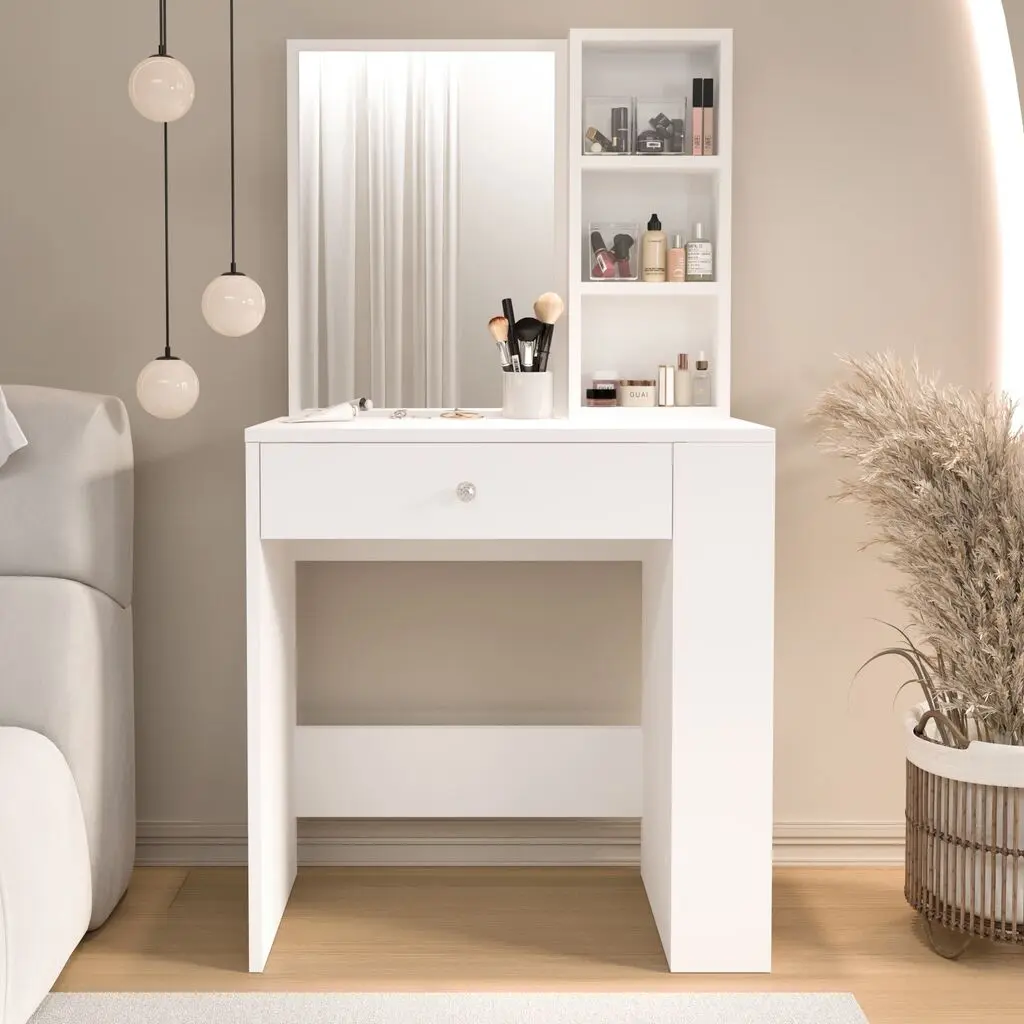 Hanah Home Sto za šminkanje, Beli