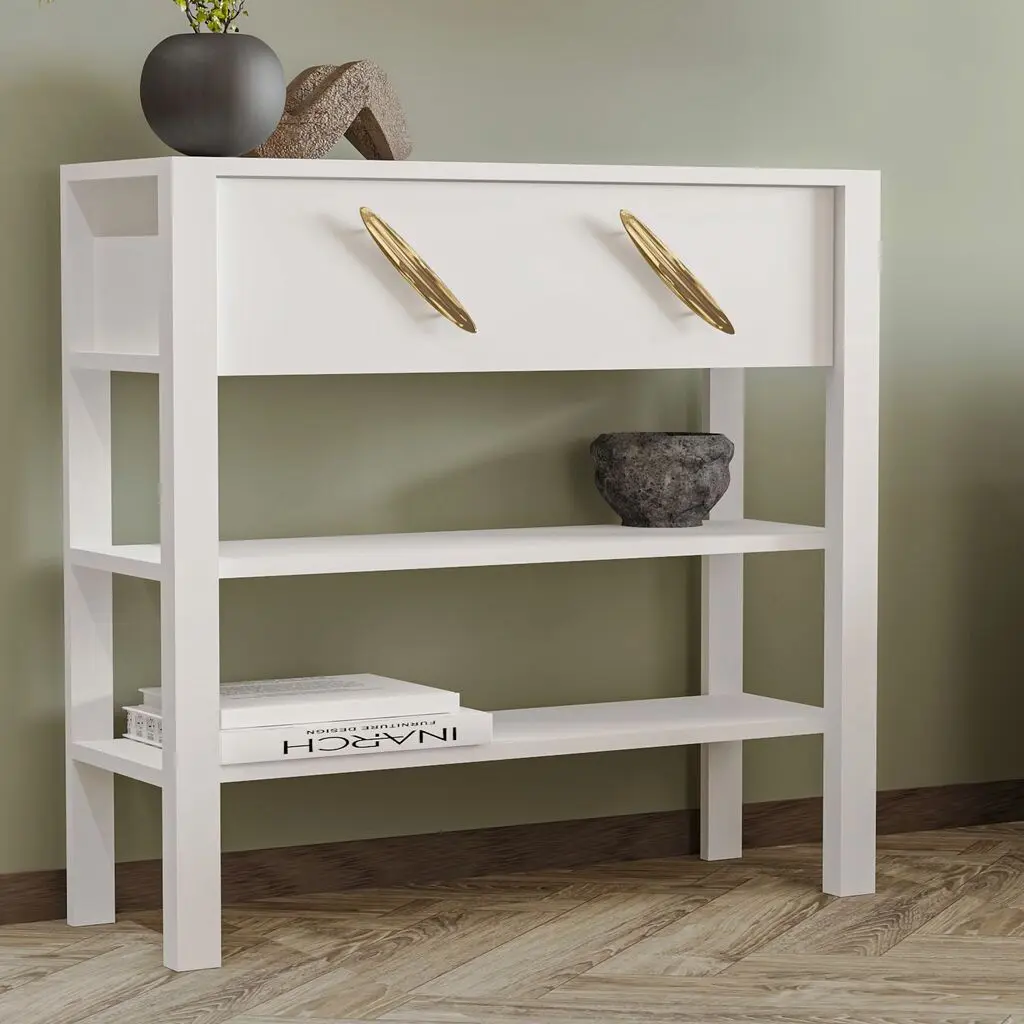 Hanah Home Sto za šminkanje, Beli