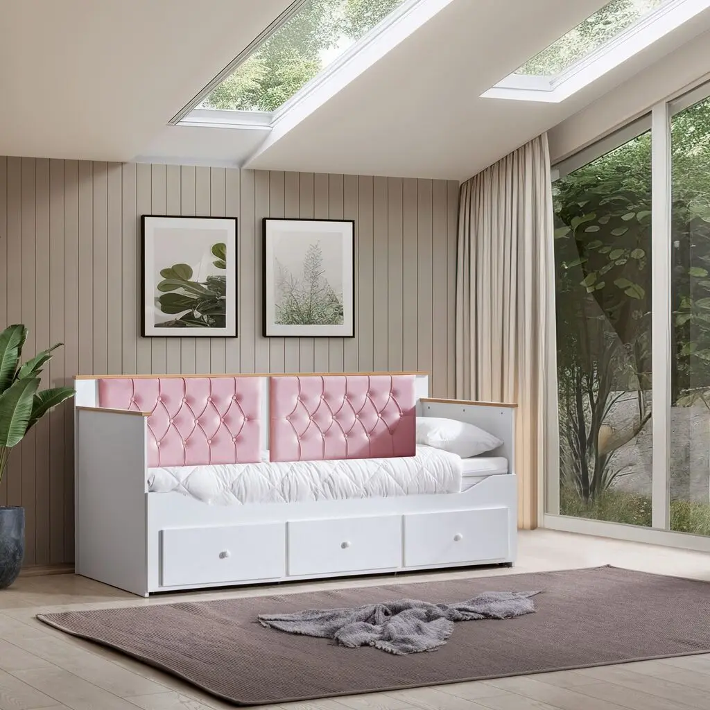 Hanah Home Krevet samac, Roze