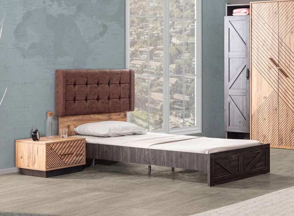 Hanah Home Krevet samac, Antracit