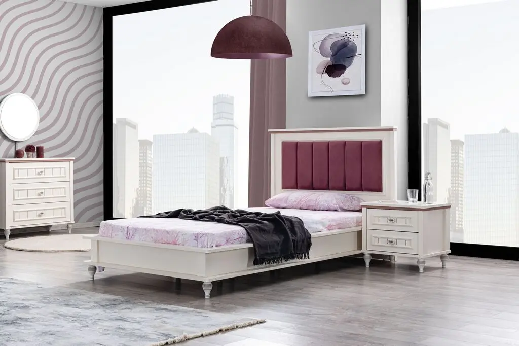 Hanah Home Krevet samac, Crveni