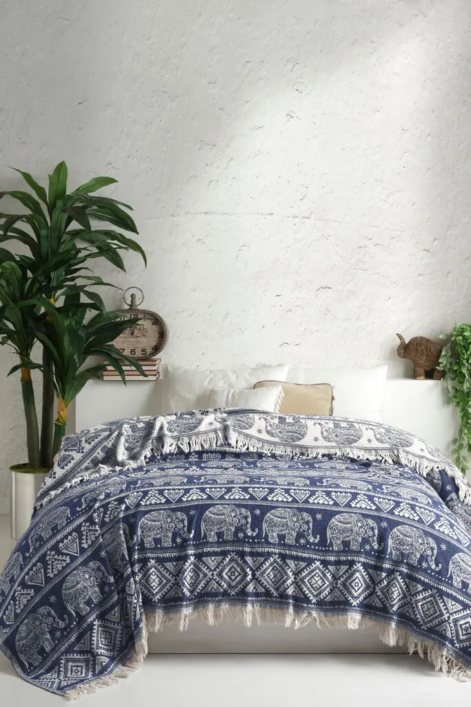 L'essentiel Maison Set bračne posteljine, Plavi