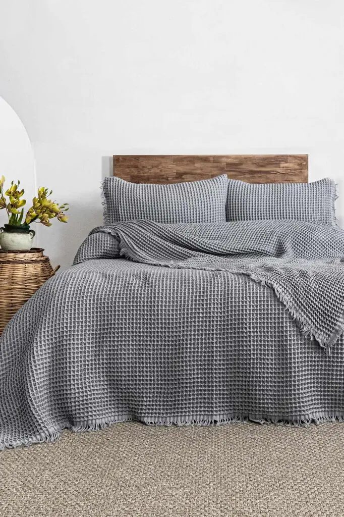 L'essentiel Maison Set bračne posteljine, Sivi
