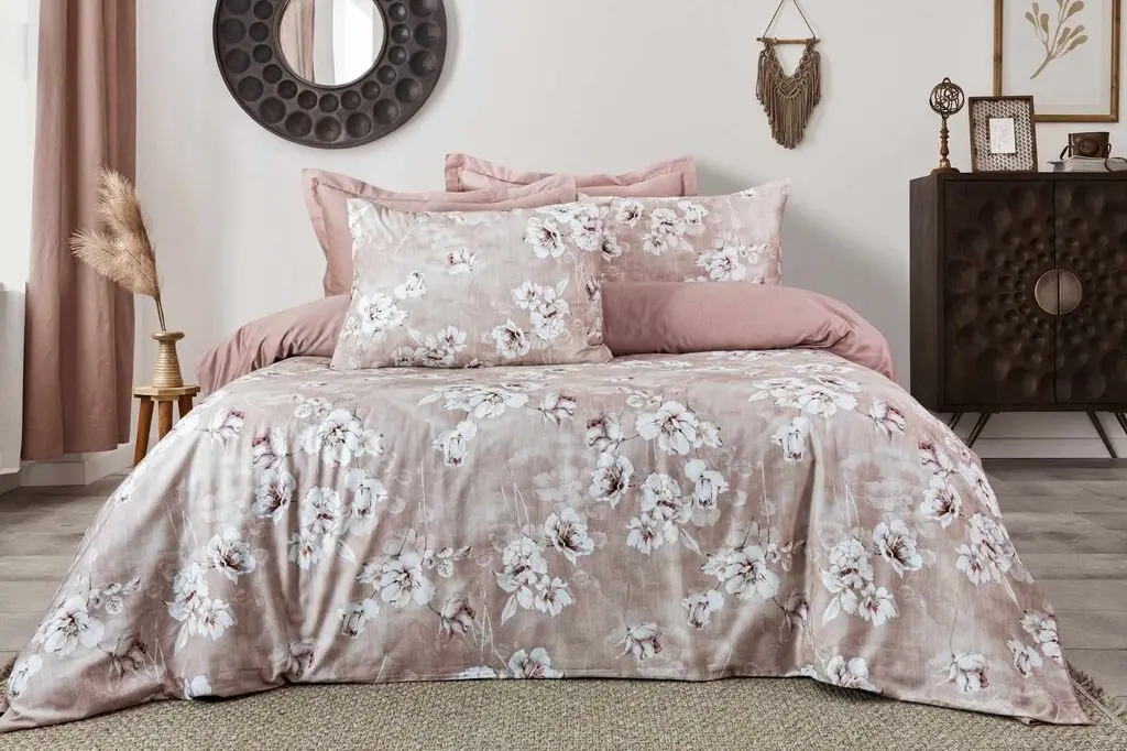 L'essentiel Maison Set satenske posteljine, Roze