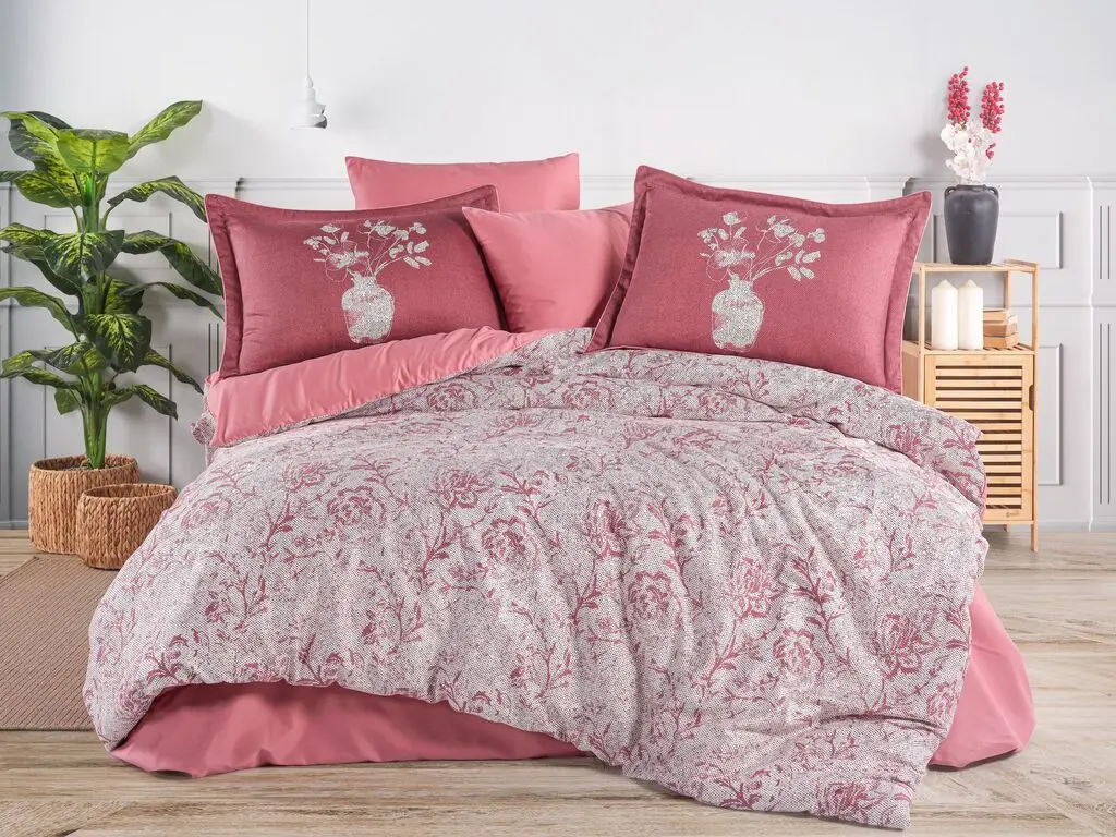 L'essentiel Maison Set satenske posteljine, Roze