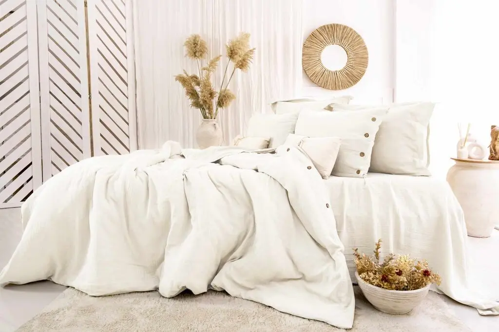 L'essentiel Maison Set posteljine, Beli